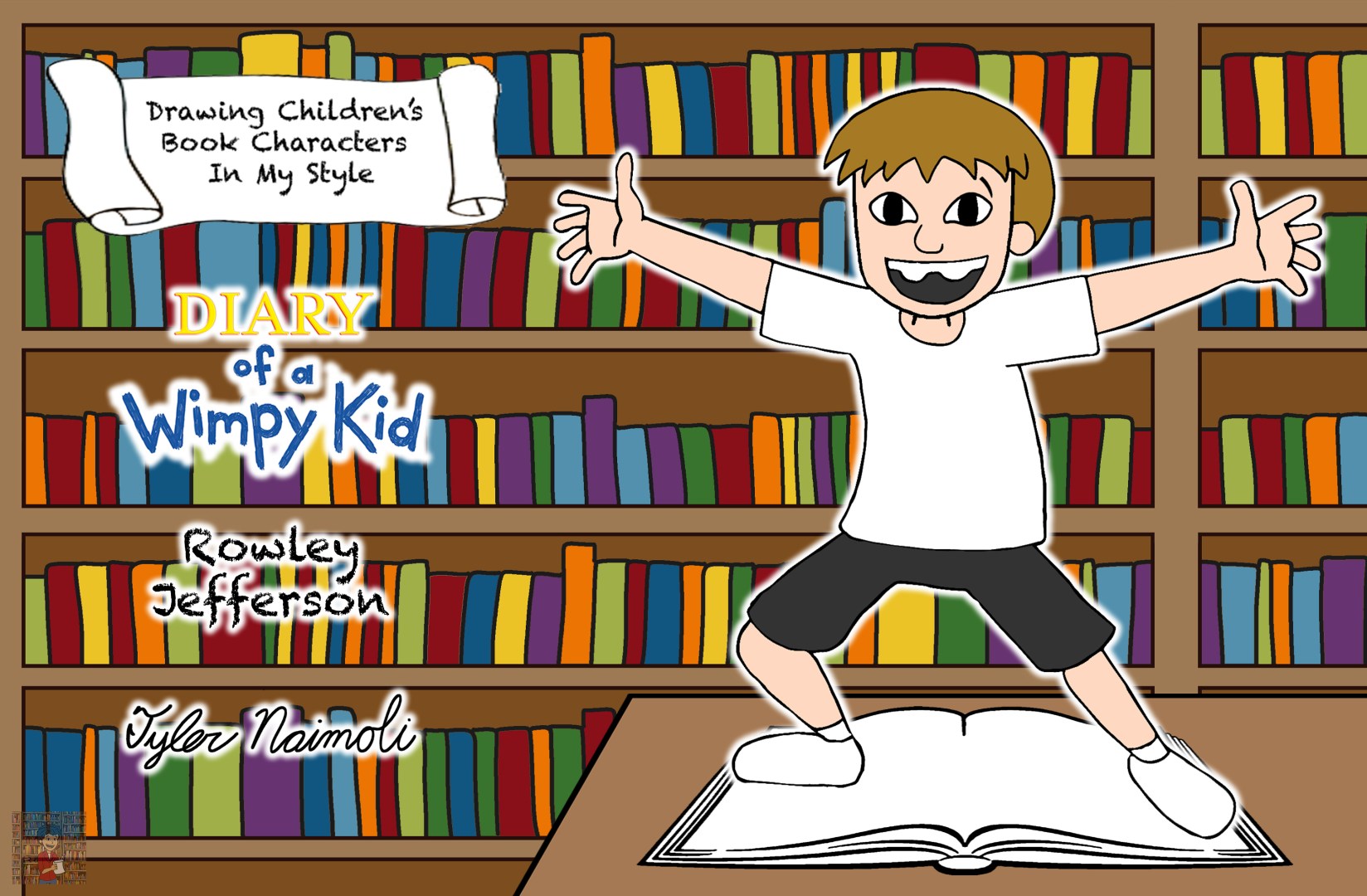 Drawing Children’s Book Characters In My Style: Diary of a Wimpy Kid ...