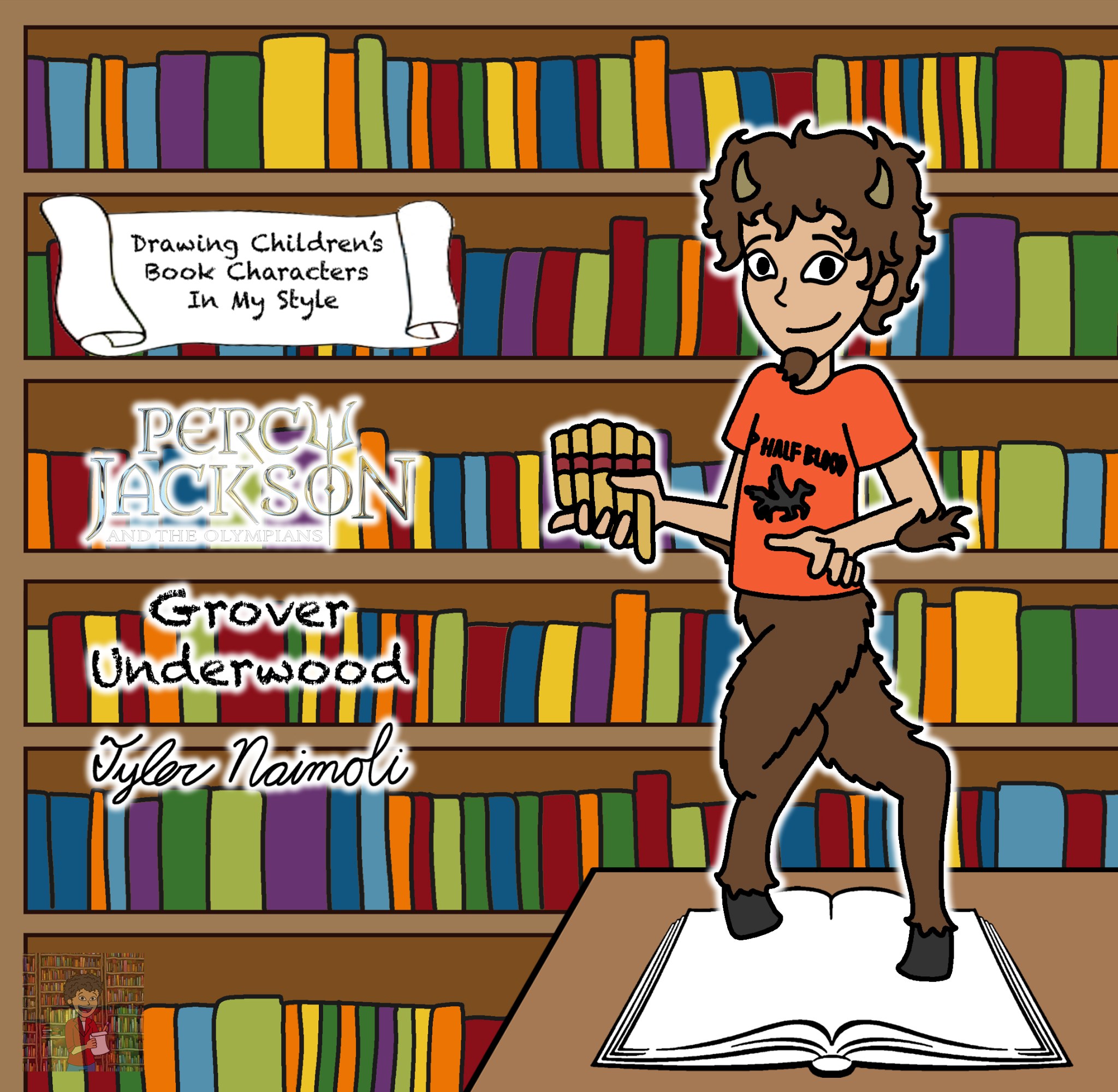 Drawing Children’s Book Characters In My Style: Camp Half-Blood Edition ...
